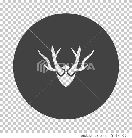 Deer's antlers icon - Stock Illustration [50141073] - PIXTA