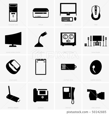 Computer peripherals - Stock Illustration [50142885] - PIXTA