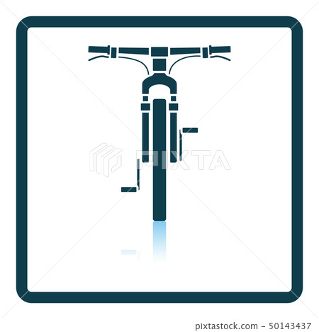 Bike icon front view - Stock Illustration [50143437] - PIXTA