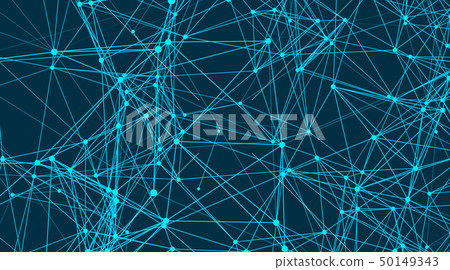 Abstract connections are in space. Background... - Stock Illustration ...