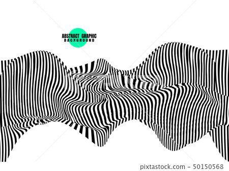 Abstract dynamic black and white design background - Stock Illustration ...