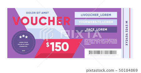 Gift voucher with generous offer - Stock Illustration [50184869] - PIXTA
