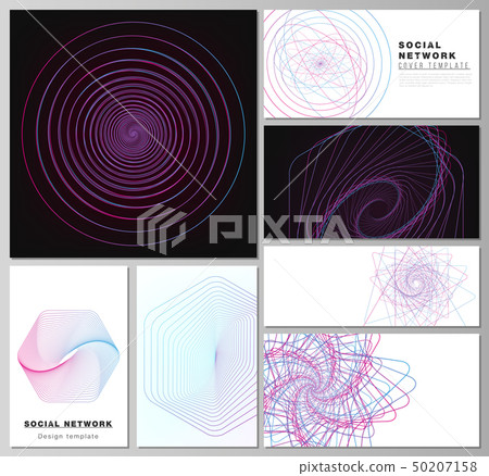 Vector illustration of the editable layouts of... - Stock Illustration ...