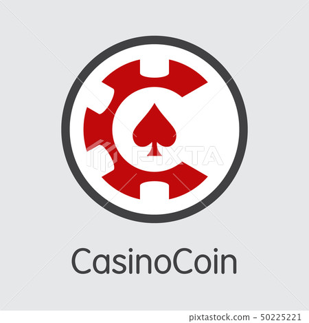 CSC - Casinocoin. The Logo of Coin or Market... - Stock Illustration ...