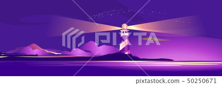Lighthouse hope sailor - Stock Illustration [50250671] - PIXTA