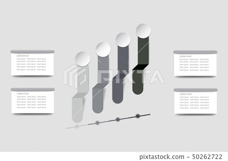Infographic vector in shades of gray - Stock Illustration [50262722 ...