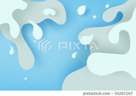 illustration of Water Splash Simple gradients - Stock Illustration ...
