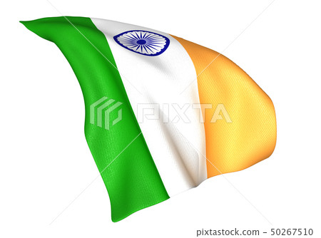 India Flag Ratio 2: 3 - Stock Illustration [50267510] - PIXTA