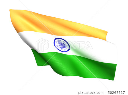 India Flag Ratio 2: 3 - Stock Illustration [50267517] - PIXTA