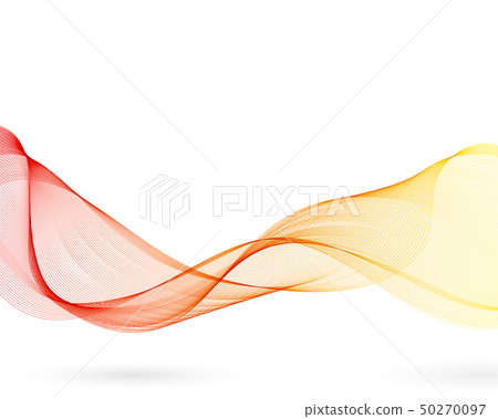 Wavy abstract background in two colors.-插圖素材 [50270097] - PIXTA圖庫