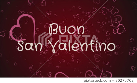 Buon San Valentino, Happy Valentine's day in... - Stock Illustration ...