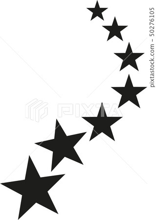 stars_curve.eps - Stock Illustration [50276105] - PIXTA