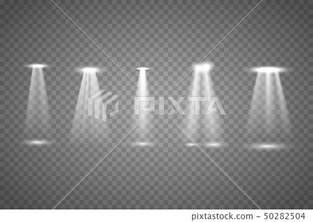 Vector Spotlights. Scene. - Stock Illustration [50282504] - PIXTA