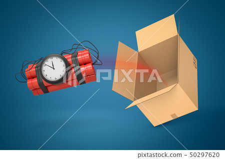 3d rendering dynamite bundle with timer bomb... - Stock Illustration ...