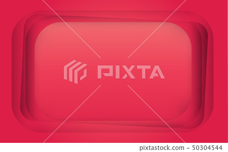 simple clean and clear red gradient paper cut out - Stock Illustration ...