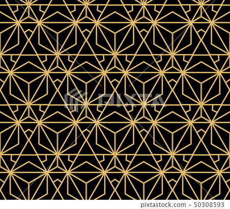 The geometric pattern with lines. Seamless vector - Stock Illustration ...