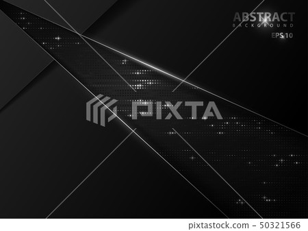 Tech Background with Silver Elements - Stock Illustration [50321566 ...