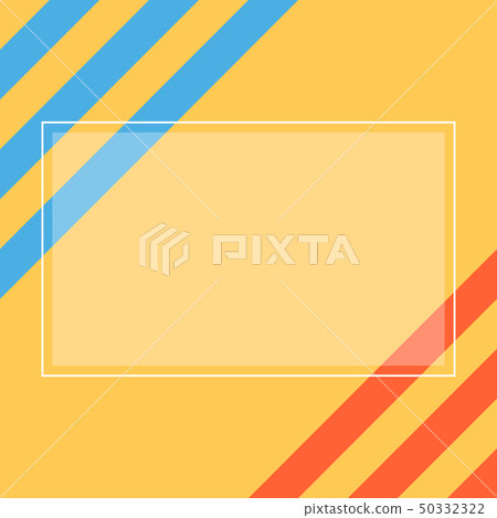 Colorful frame geometric abstract background in - Stock Illustration ...