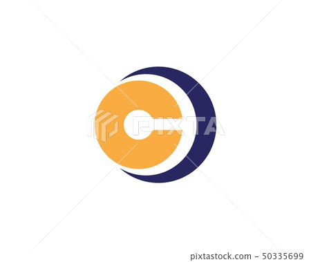 Circle line Logo Template vector icon - Stock Illustration [50335699 ...