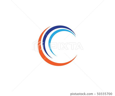 Circle line Logo Template vector icon - Stock Illustration [50335700 ...