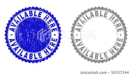 Textured AVAILABLE HERE Grunge Stamps - Stock Illustration [50337244 ...