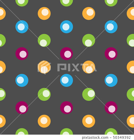 Color polka dot abstract seamless pattern on a - Stock Illustration ...