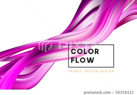 Abstract colorful vector background, color flow... - Stock Illustration ...