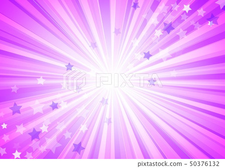Purple radiation and stars background - Stock Illustration [50376132 ...