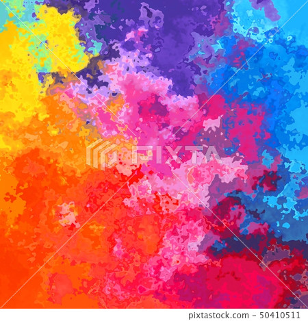 stained pattern texture square background rainbow - Stock Illustration ...