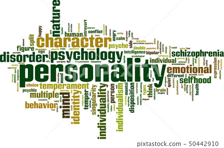 Personality word cloud - Stock Illustration [50442910] - PIXTA