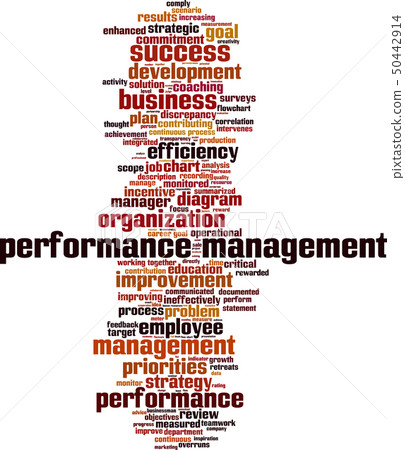 Performance management word cloud - Stock Illustration [50442914] - PIXTA