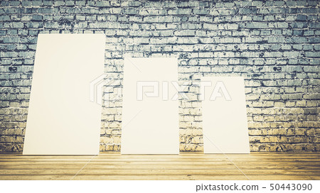 Vintage interior background. 3d rendering - Stock Illustration ...