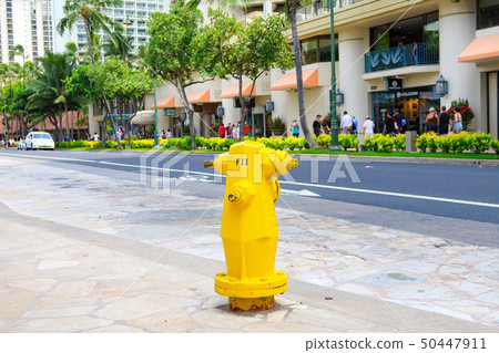 Foreign fire hydrant (Hawaii) - Stock Photo [50447911] - PIXTA