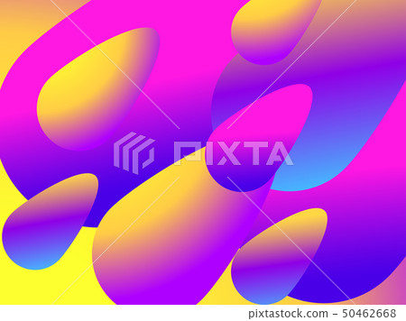 Colorful liquid shape. Fluid concept design. - Stock Illustration ...