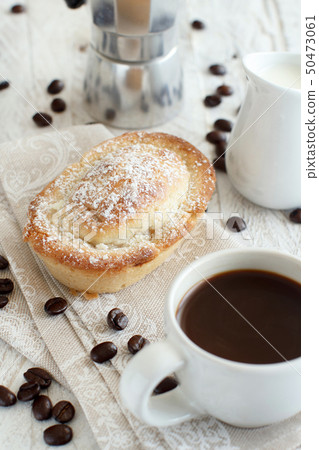 Italian coffee set for breakfast - Stock Photo [50473061] - PIXTA