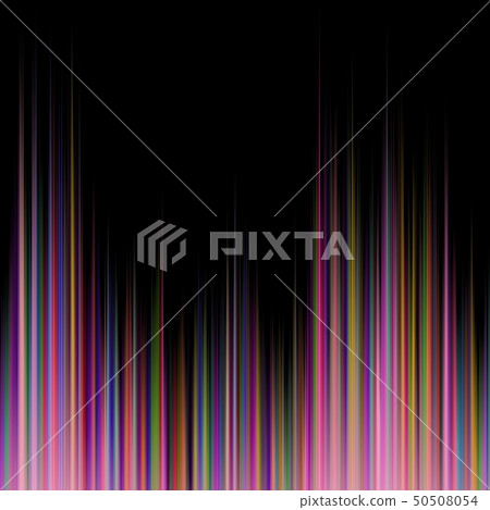Colors glare spectrum on black background. Art - Stock Illustration ...