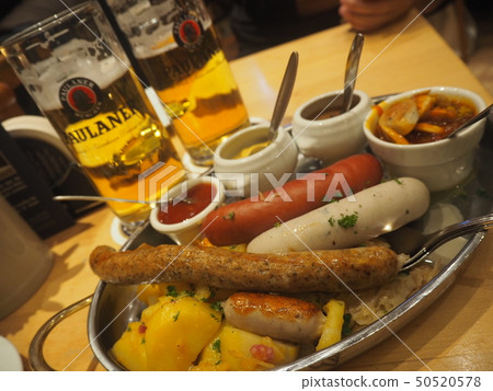 German Sausage Platter