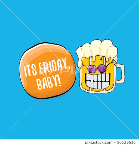 Its friday baby vector concept illustration... - Stock Illustration ...