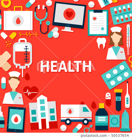 Health Paper Template - Stock Illustration [50537654] - PIXTA