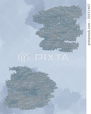 A group of fish - Stock Illustration [50551407] - PIXTA