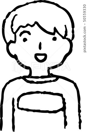 Hand drawn male pose reaction emotion... - Stock Illustration [50559330 ...