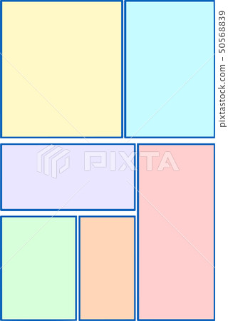 Frame frame cartoon simple background material... - Stock Illustration ...
