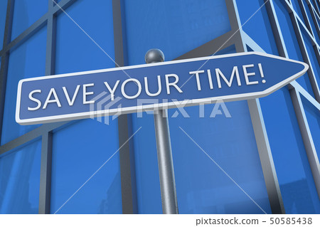 Save your Time - Stock Illustration [50585438] - PIXTA