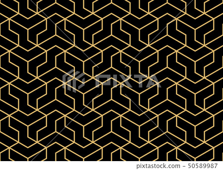 The geometric pattern with lines. Seamless vector - Stock Illustration ...