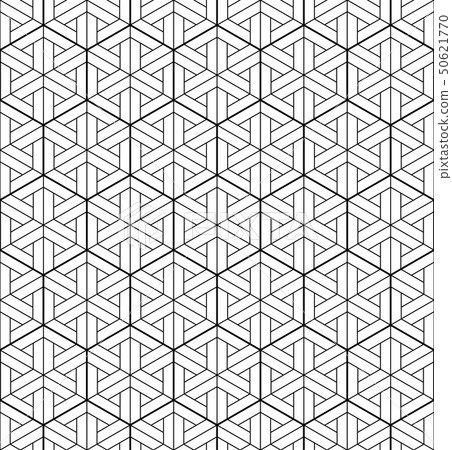 Seamless traditional Japanese geometric ornament - Stock Illustration ...