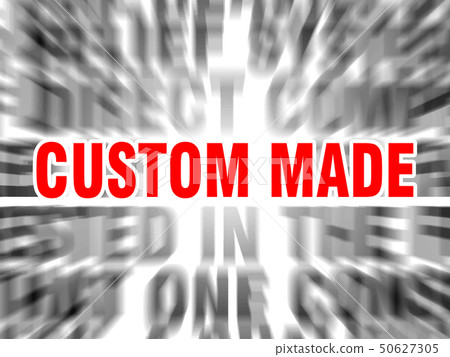 custom made - Stock Illustration [50627305] - PIXTA
