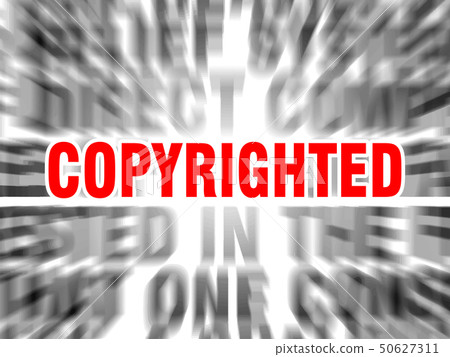 copyrighted - Stock Illustration [50627311] - PIXTA