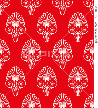 Ancient swirl greek seamless ornament pattern,... - Stock Illustration ...