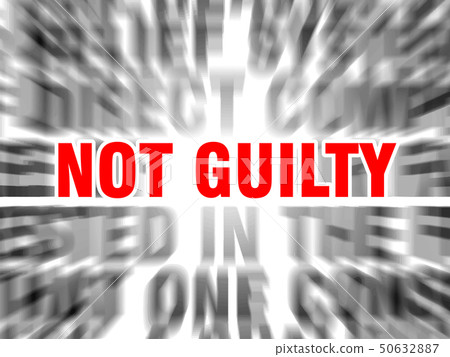 not guilty - Stock Illustration [50632887] - PIXTA