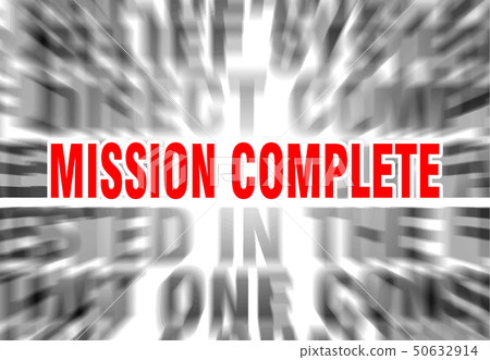 mission complete - Stock Illustration [50632914] - PIXTA